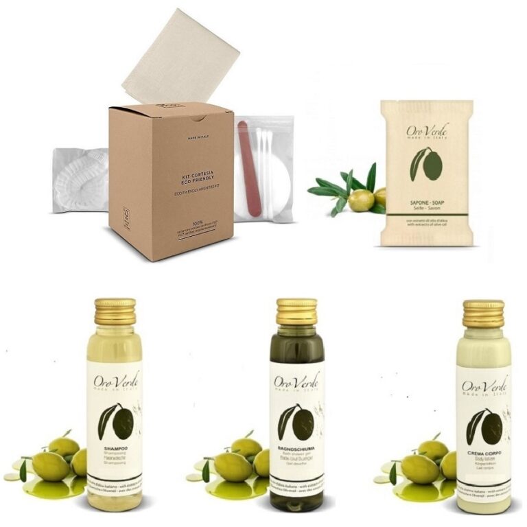 Cosmetice Hotel OroVerde – cu Ulei de Masline. Calitate premium. Riaas.ro